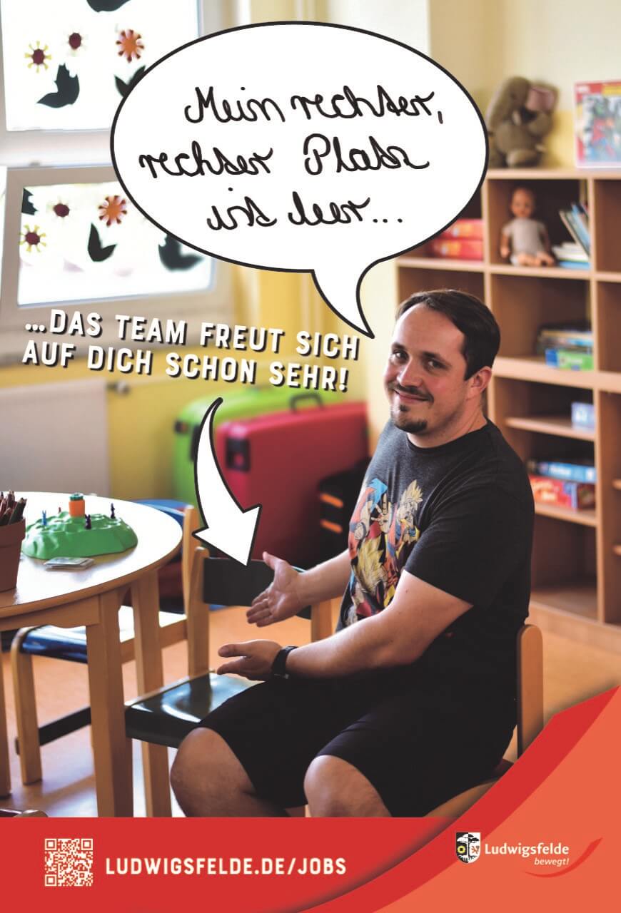 Mein rechter, rechter Platz ist frei… - Stadt Ludwigsfelde